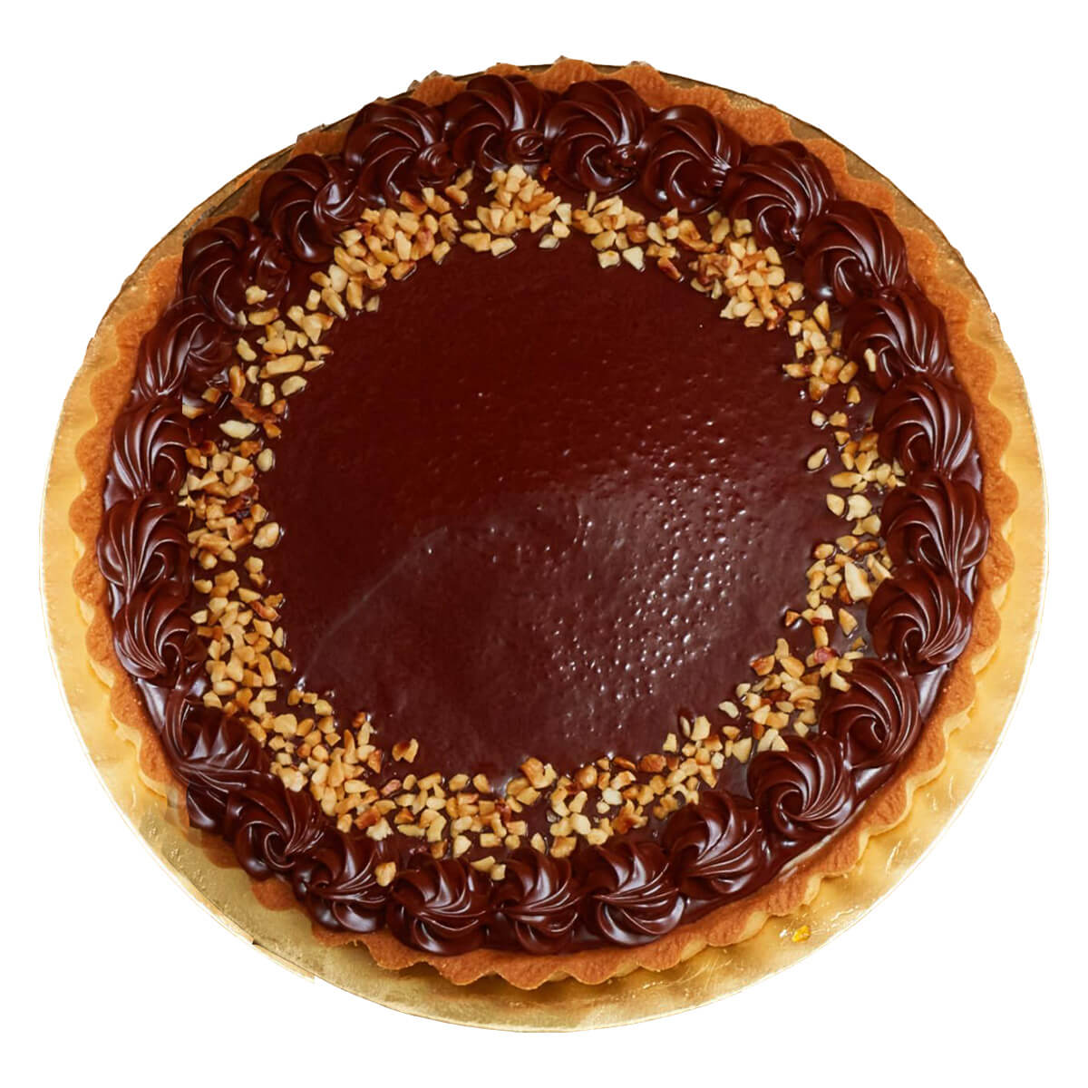Italian Hazelnut Cocao Cheesy Tart 8″ – BreadGarden
